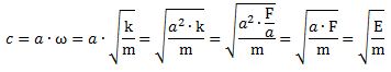 derivation of Einstein’s formula – Reading Feynman